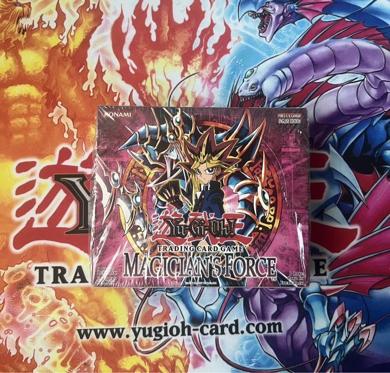 Yugioh Magician’s Force Display versiegelt!! (Neu (gemäss Beschreibung ...