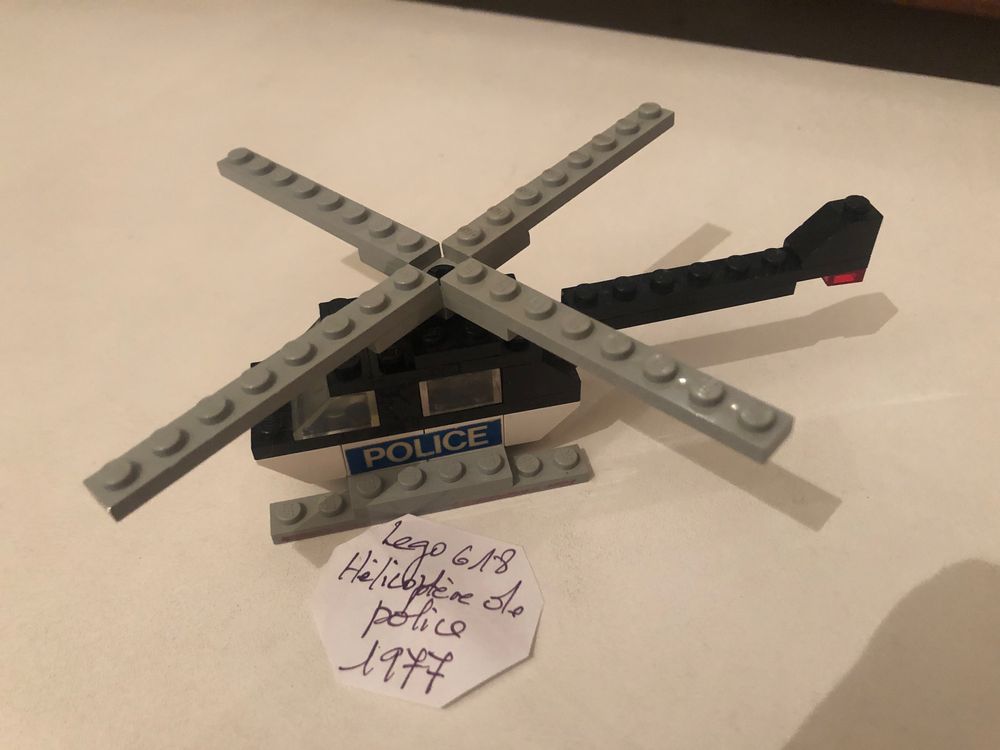 Lego 618 Hélicoptère de Police (Gebraucht) in Fribourg für CHF 4 – mit ...