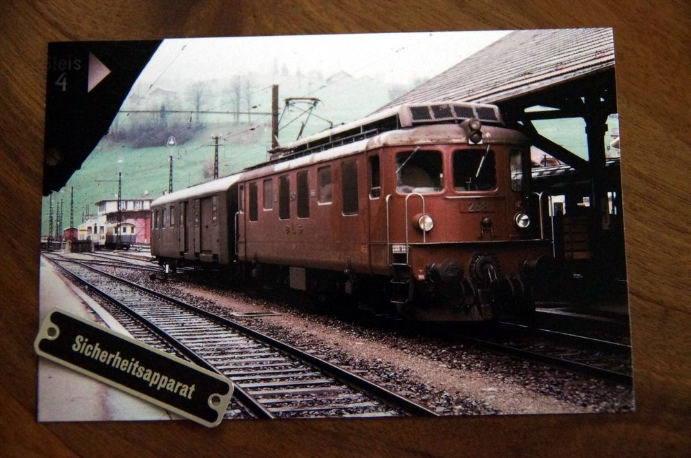 BLS Ae 4/4 Nr. 250 - Zweisimmen, 1974 (Gebraucht) in Schönenwerd für ...