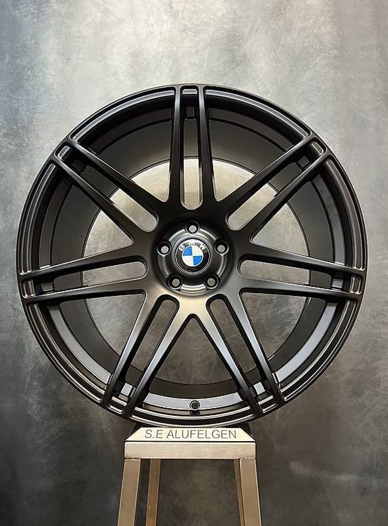 22 Zoll Felgen 5x120 BMW X5 X6 STRÖM STR3 Black (Neu und ...