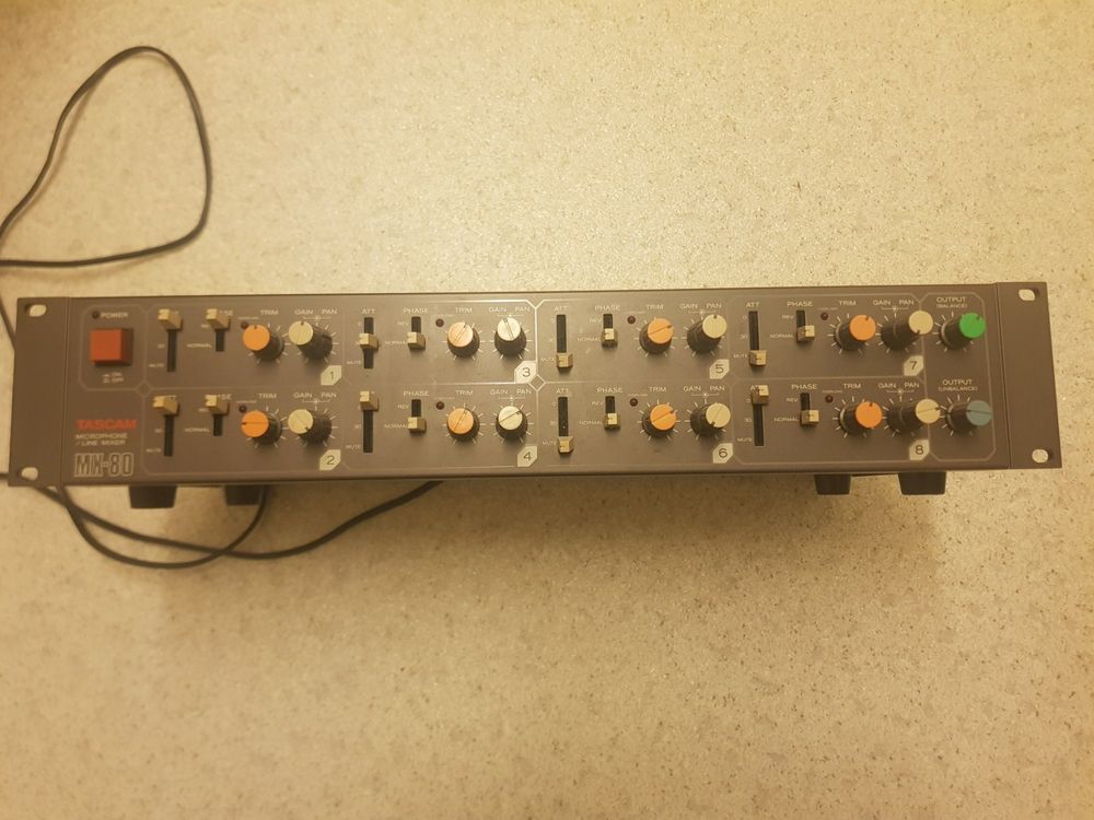 Tascam MX-80 | Kaufen auf Ricardo