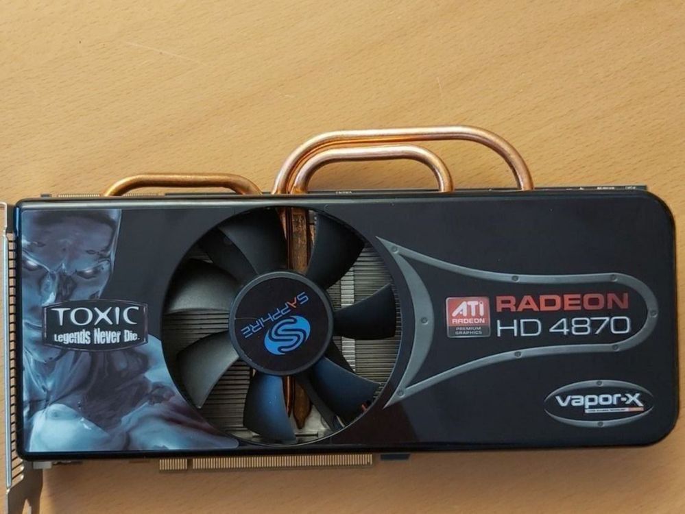 Graphics card ATI Sapphire Radeon HD4870 (Gebraucht) in Sorengo für CHF 10 – mit Lieferung auf ...