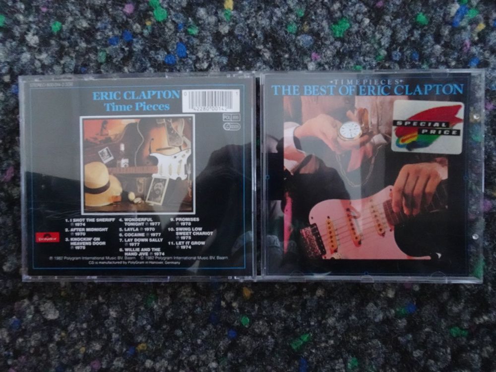 CD : Eric Clapton (Gebraucht) in Lotzwil für CHF 2 – mit Lieferung auf Ricardo kaufen