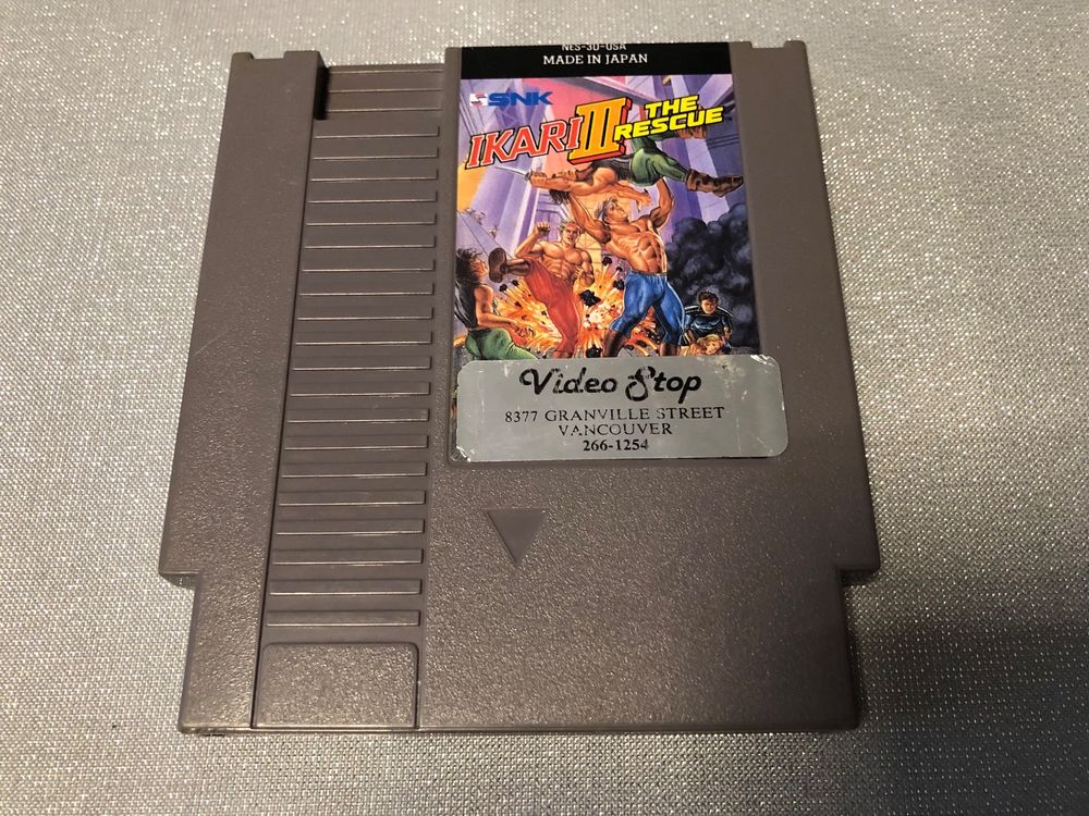 Ikari 3 the Rescue - NES Spiel USA Version (Gebraucht) in Gasel für CHF ...