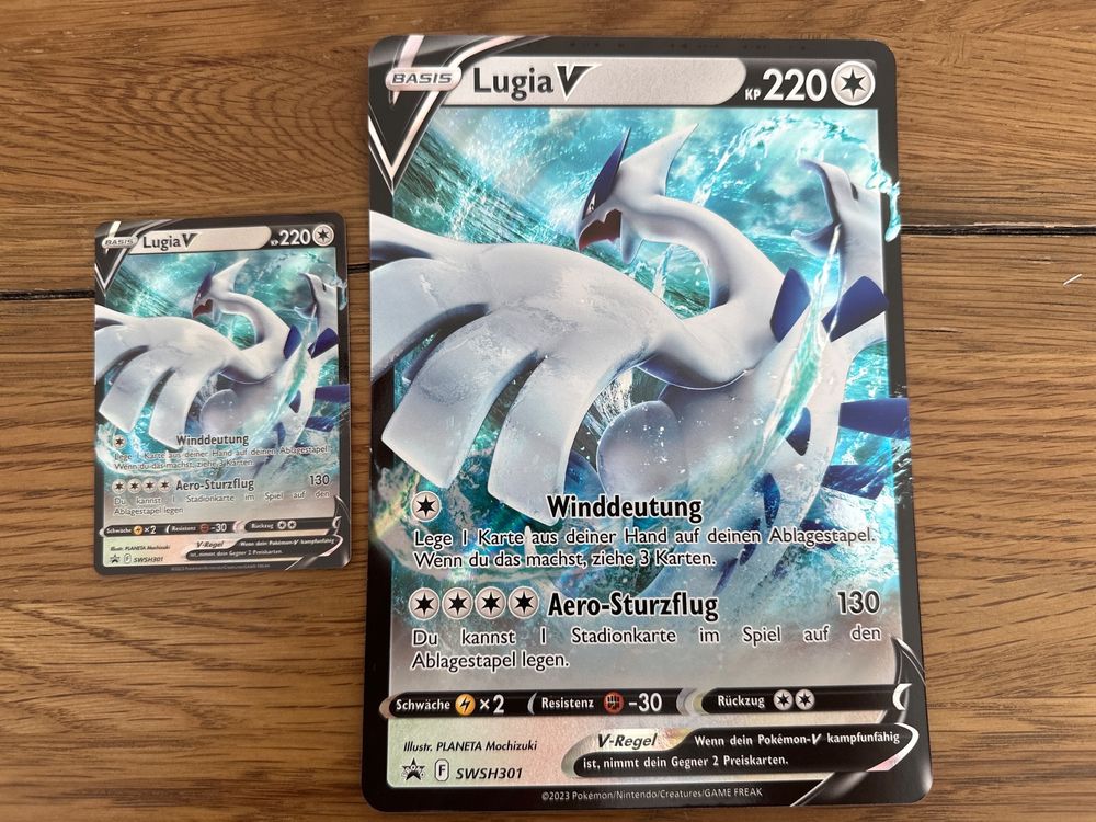 Lugia V SWSH301 inkl. XXL Karte (Neu (gemäss Beschreibung)) in Wil SG ...