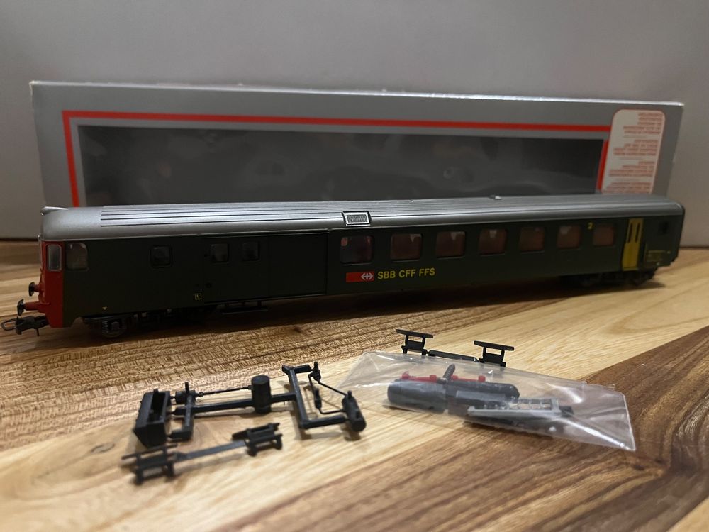 SBB-CFF-FFS, BDt-Steuerwagen, 2. Klasse, Lima 309163K (Gebraucht) in Chexbres für CHF 50 – mit ...
