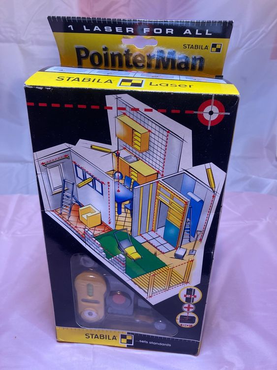 Raum Laser von Stabila Pointer Man NEU (Neu und originalverpackt) in ...