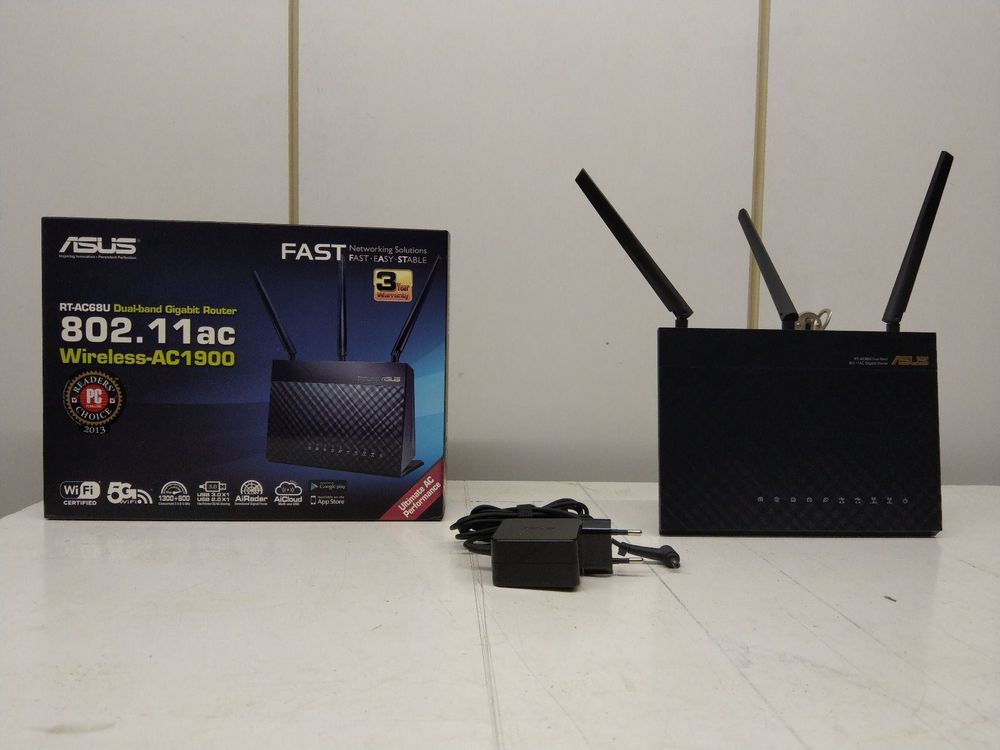 ASUS Router RT-68U 3x3xWireless-AC1900 | Kaufen auf Ricardo