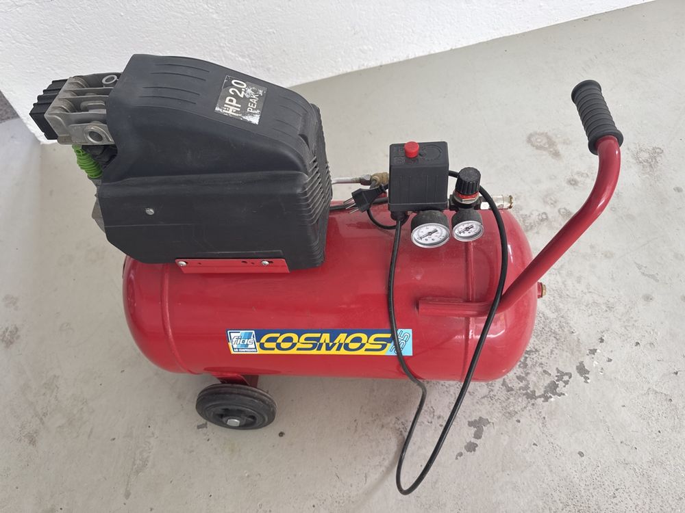 COSMOS Kompressor 50L, 2.0HP - Ideal für Werkstatt & Garage! | Kaufen auf Ricardo