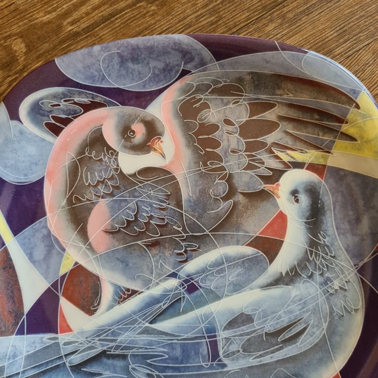 Sammelteller "Friedenstauben" von Hans Erni, Rosenthal | Kaufen auf Ricardo