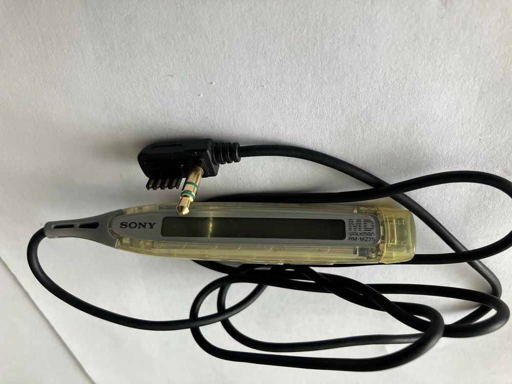 SONY WALKMAN MiniDisc Remote MD RM-MZ2S Clear (Gebraucht) in Hausen AG für CHF 45 – mit ...