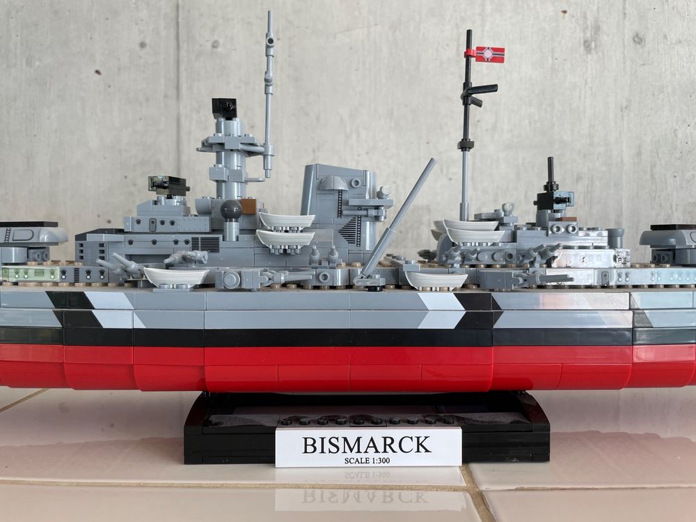 Cobi Schiff Bismarck, Sammlermodell, 1:300 (Gebraucht) in Liebefeld für ...