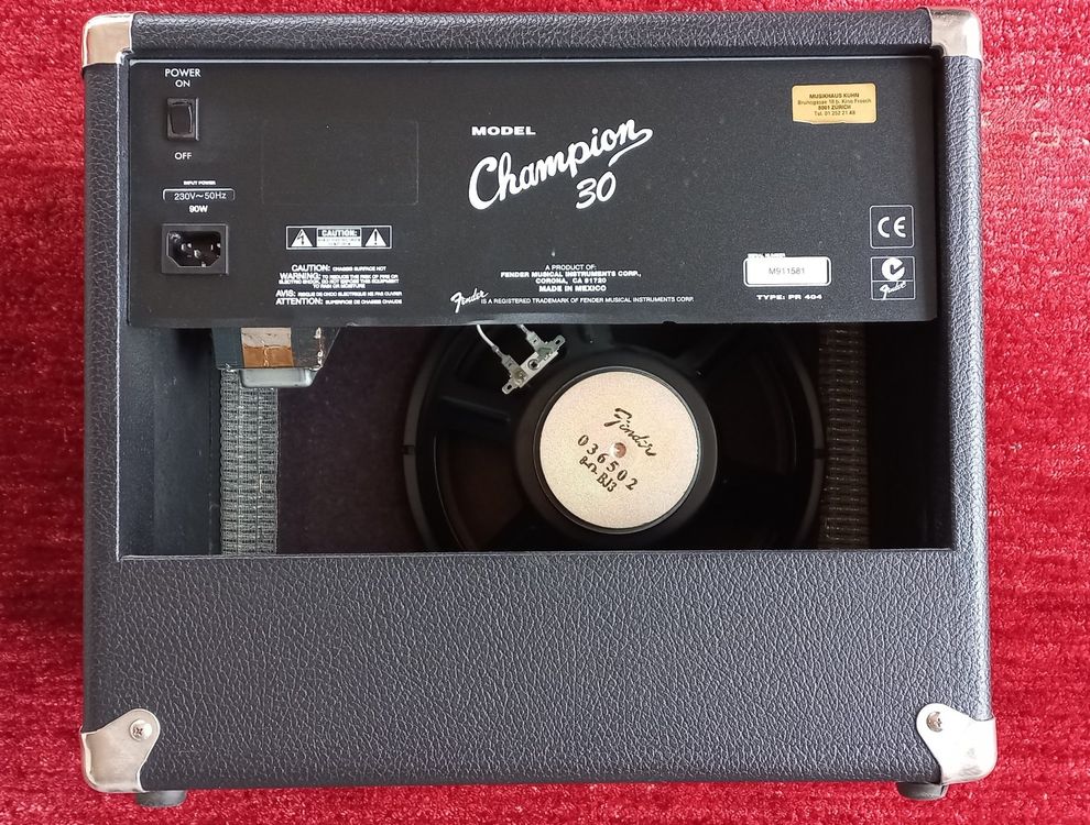 Fender Champion 30 2-Channel 30-Watt Gitarrenverstärker (Gebraucht) in Meilen für CHF 120 – nur ...