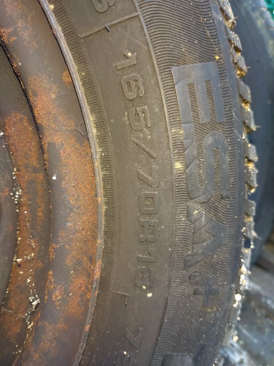 Räder von VW Golf und daihatsu cuore alte mit sehr gut profi (Gebraucht ...