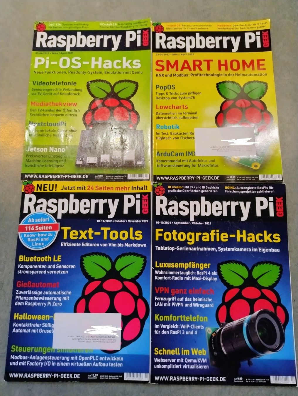 RASPBERRY PI GEEK Magazine (Gebraucht) in Beckenried für CHF 9.9 – mit ...