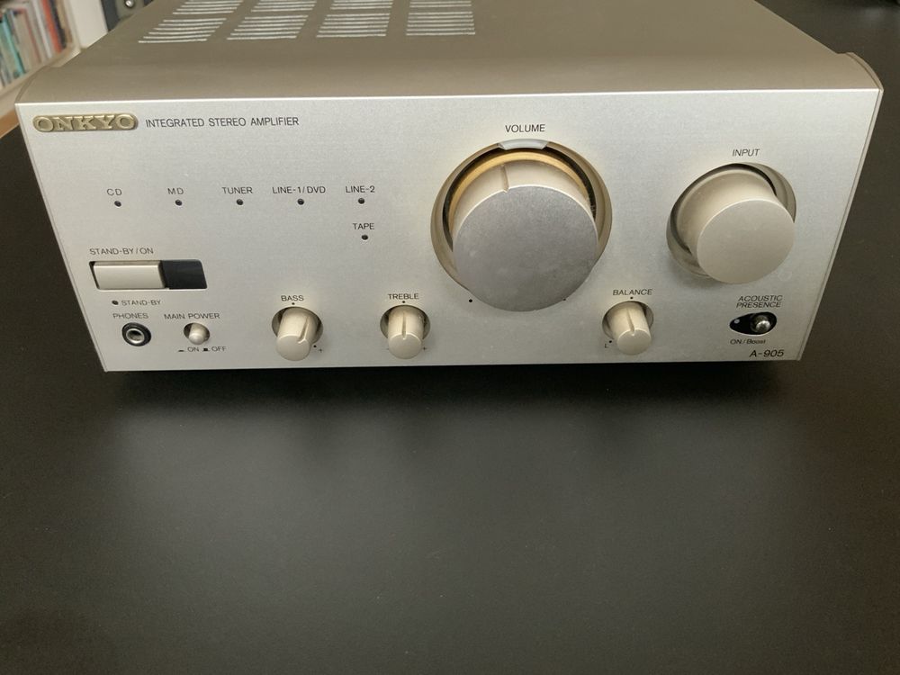 Onkyo A-905 Vollverstärker (Gebraucht) in Zürich für CHF 41 – mit Lieferung auf Ricardo kaufen