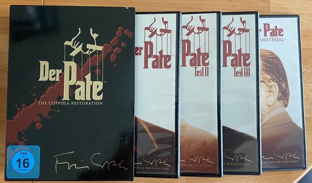 DVD - Der Pate Collection Teil 1 - Teil 2 - Teil 3 - Teil 4 (Gebraucht ...