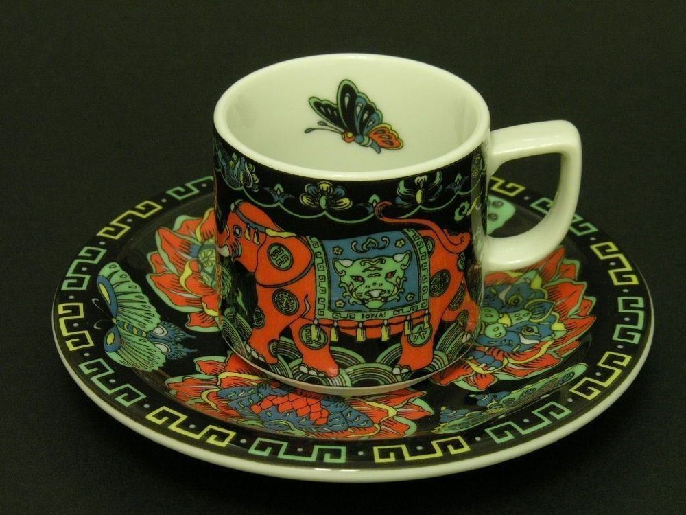 BOPLA Espressoset * OLIPHANT & LOTUS * Serie ASIA (Neu (gemäss Beschreibung)) in Zürich für CHF ...