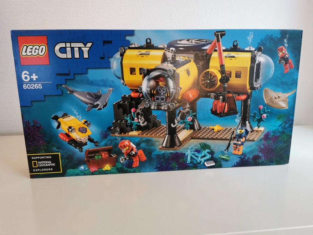 Lego 60265 City - Meeresforschungsbasis (Neu und originalverpackt) in ...