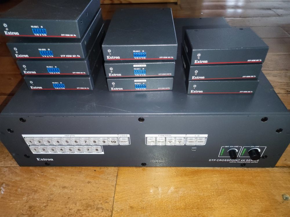 Extron DTP Crosspoint 4k Series Digital Presentation Matrix | Kaufen ...