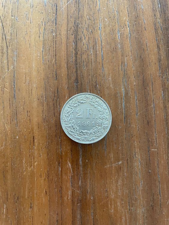 2 Franken 1961, silber | Kaufen auf Ricardo