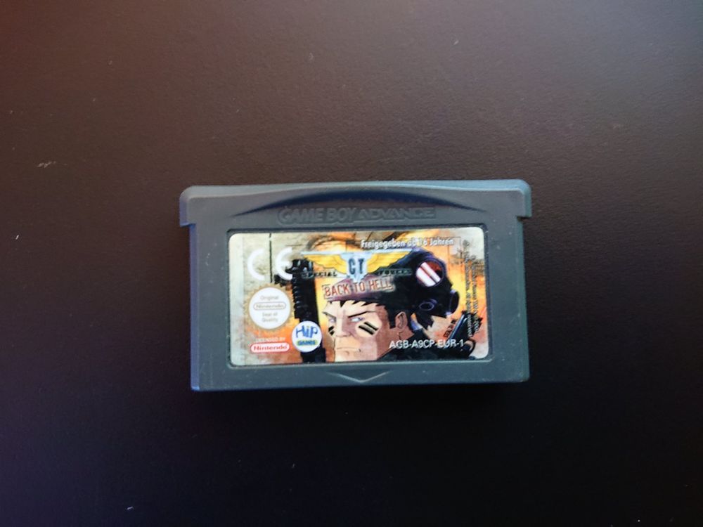 Gameboy Advance GBA - CT Special Forces Back to Hell - Modul (Gebraucht ...