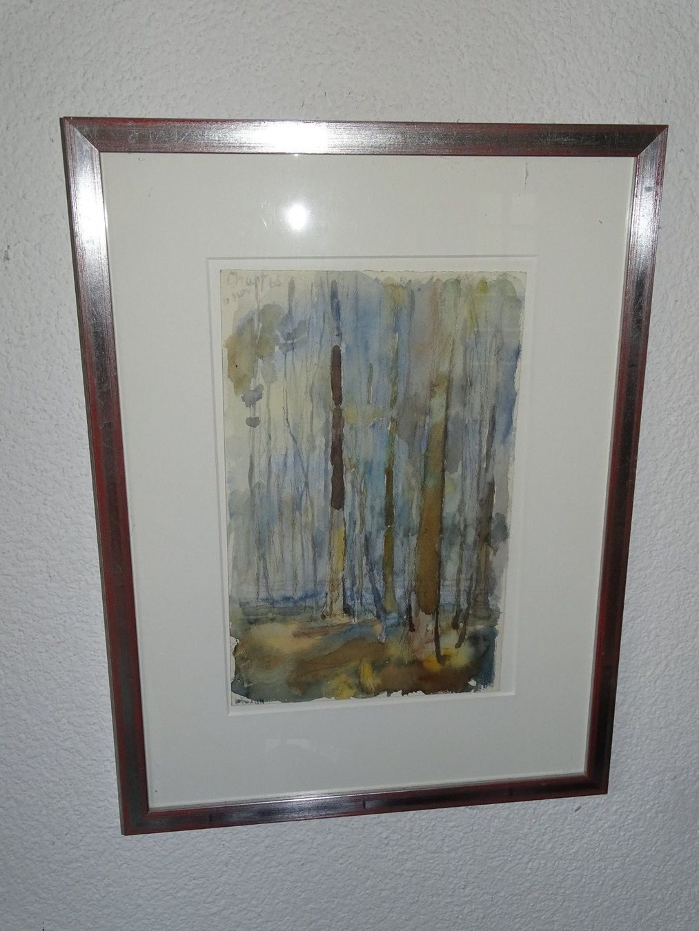 Hermann Knecht Künstler Stein am Rhein Bild mit Rahmen (Gebraucht) in ...