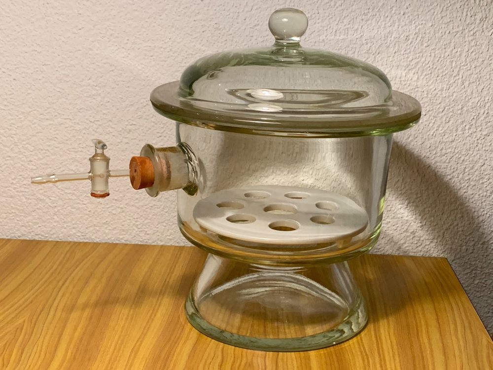 Vakuum Exsikkator Vintage Labor 50er 50s Chemie Trocknung | Kaufen auf ...