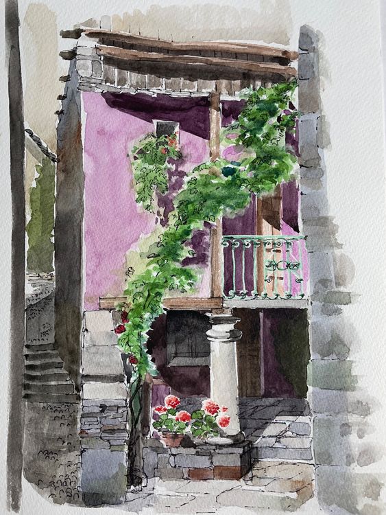 Aquarell Von Leo Kalmus (1904-1986) Nachlass (Gebraucht) in Baar für ...