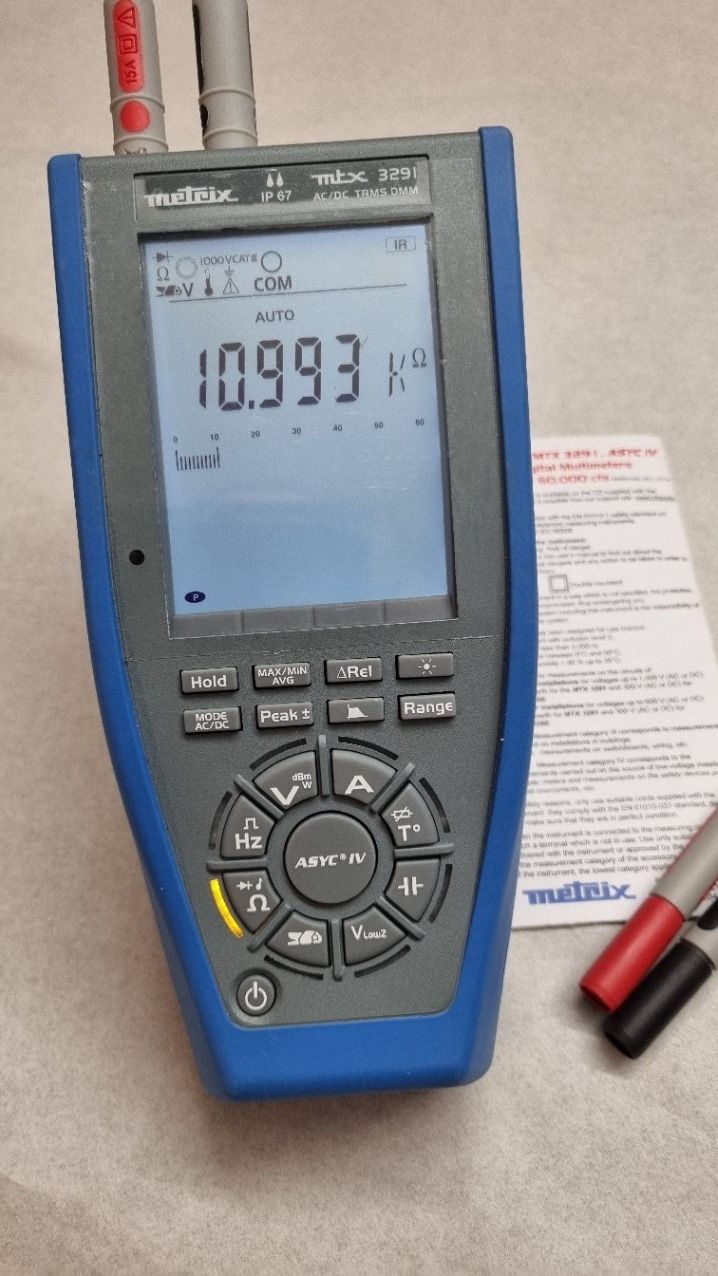 Digitales TRMS-Multimeter DMM MTX-3291 – Metrix (Gebraucht) in Alpnach ...