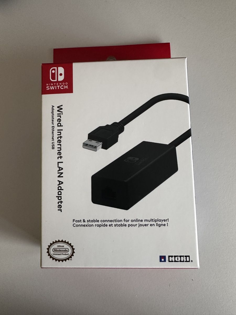 Nintendo Switch LAN Adapter Hori NSW-004U (Neu (gemäss Beschreibung ...