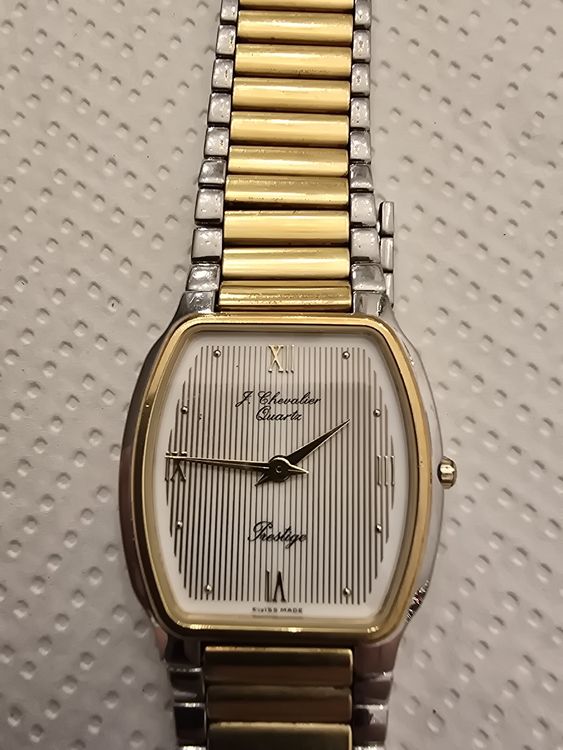 J. Chevalier Swiss Made Quartz Armbanduhr bicolor (Gebraucht) in Wil SG ...