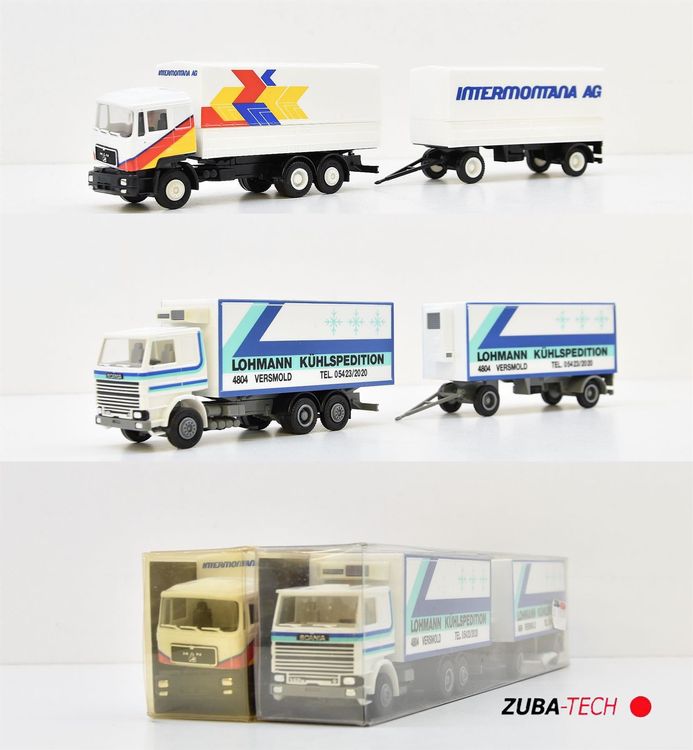 Albedo-Modelle 2x LKW mit Anhänger, H0 (Gebraucht) in St. Gallen für ...