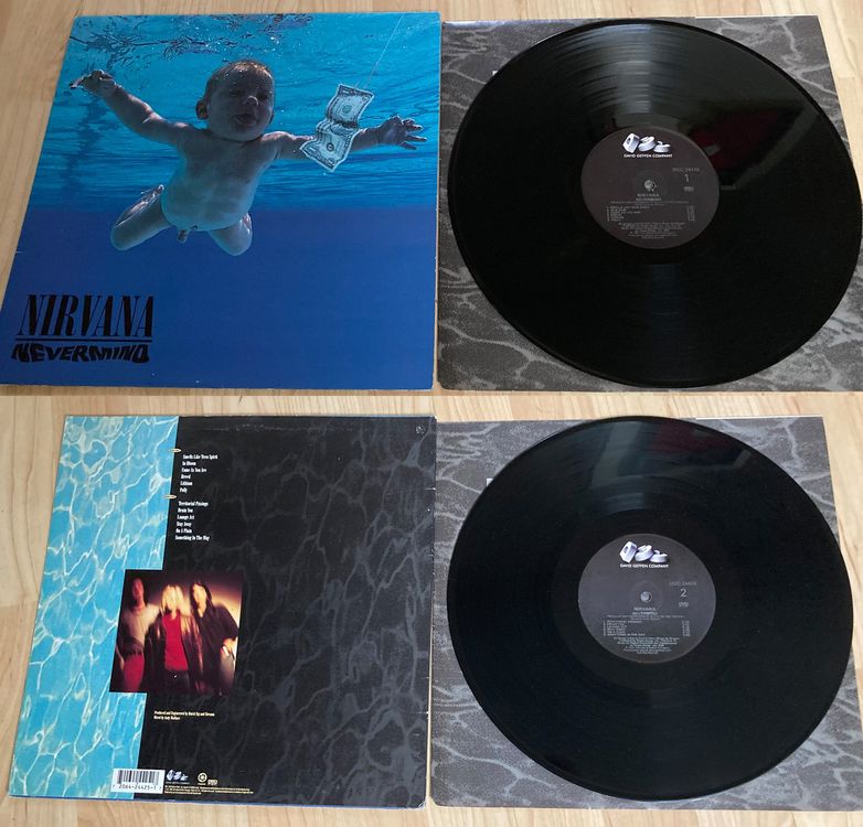 Nirvana - Nevermind LP 1991 USA Erstpressung Masterdisk | Kaufen auf Ricardo