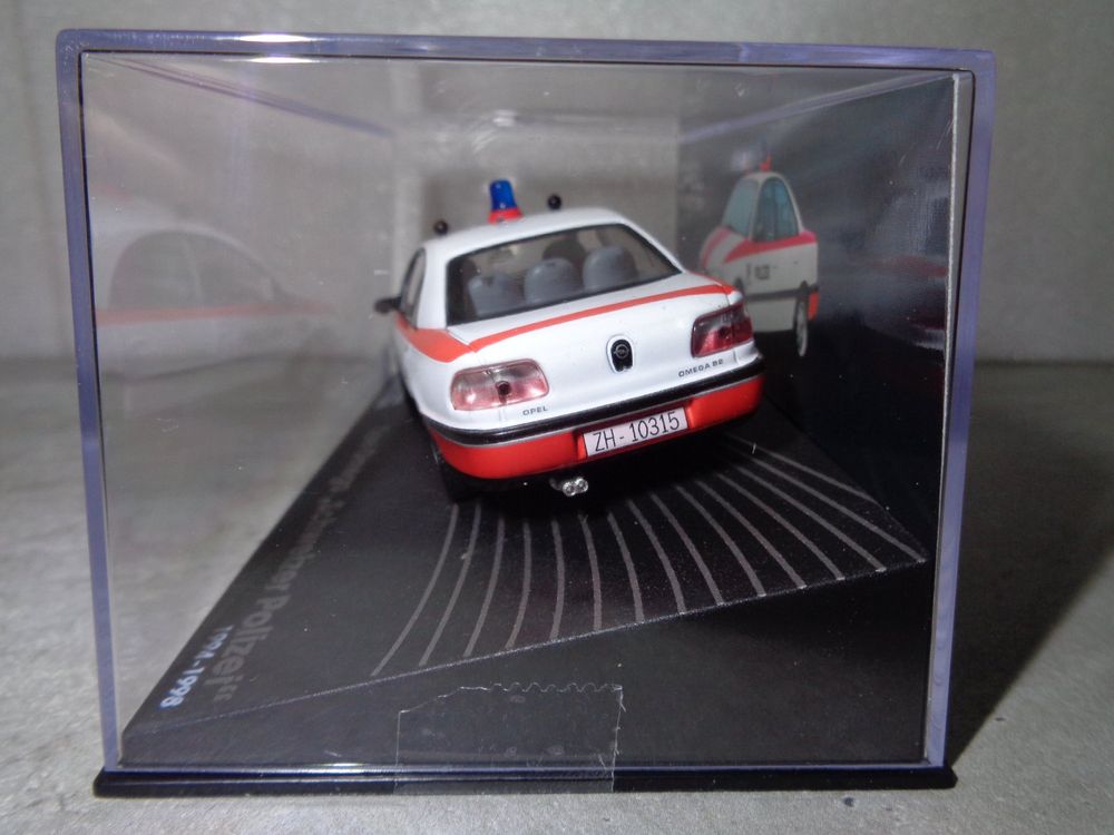 Altaya 1:43 Opel Omega B Police Zürich Schweizer Polizei (Neu und ...