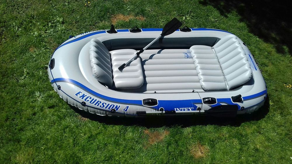 INTEX EXCURSION4 SCHLAUCHBOOT-SET | Kaufen auf Ricardo