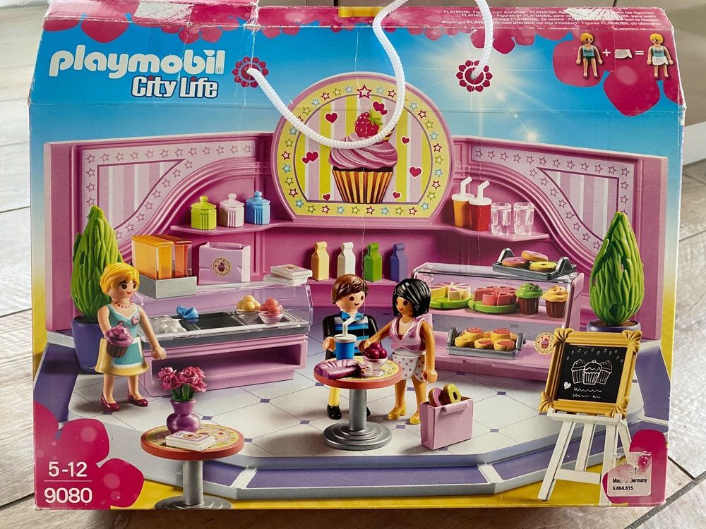Playmobil City Life Café Cupcake Laden #9080 | Kaufen auf Ricardo