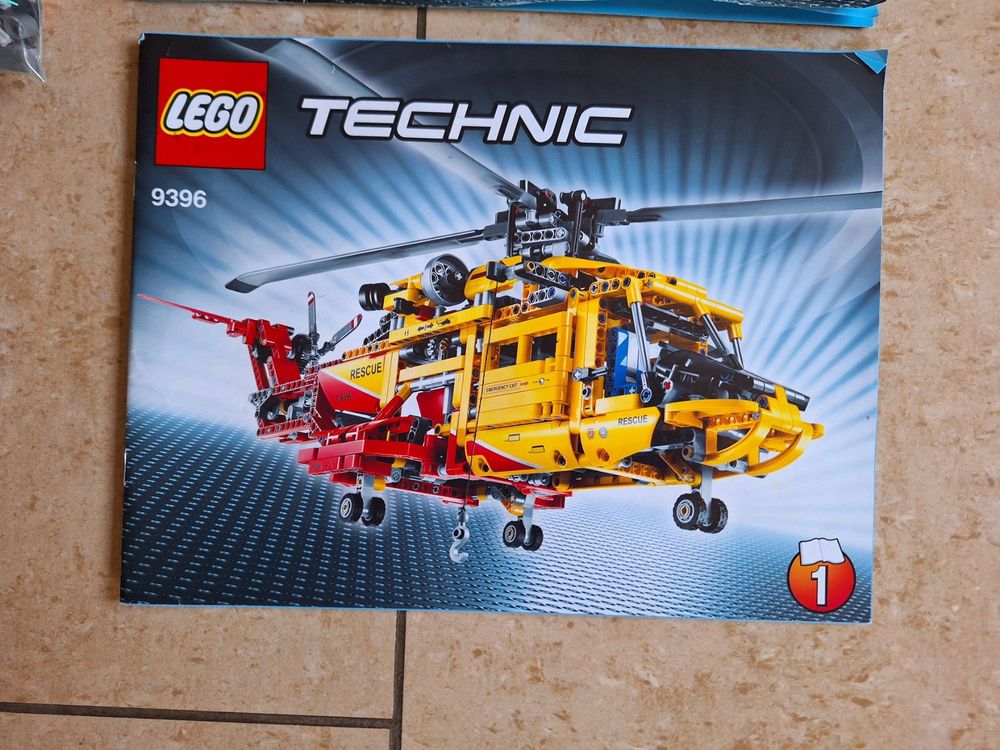 LEGO Technic 9396 - Grosser Helikopter, komplett (Gebraucht) in Sils im ...