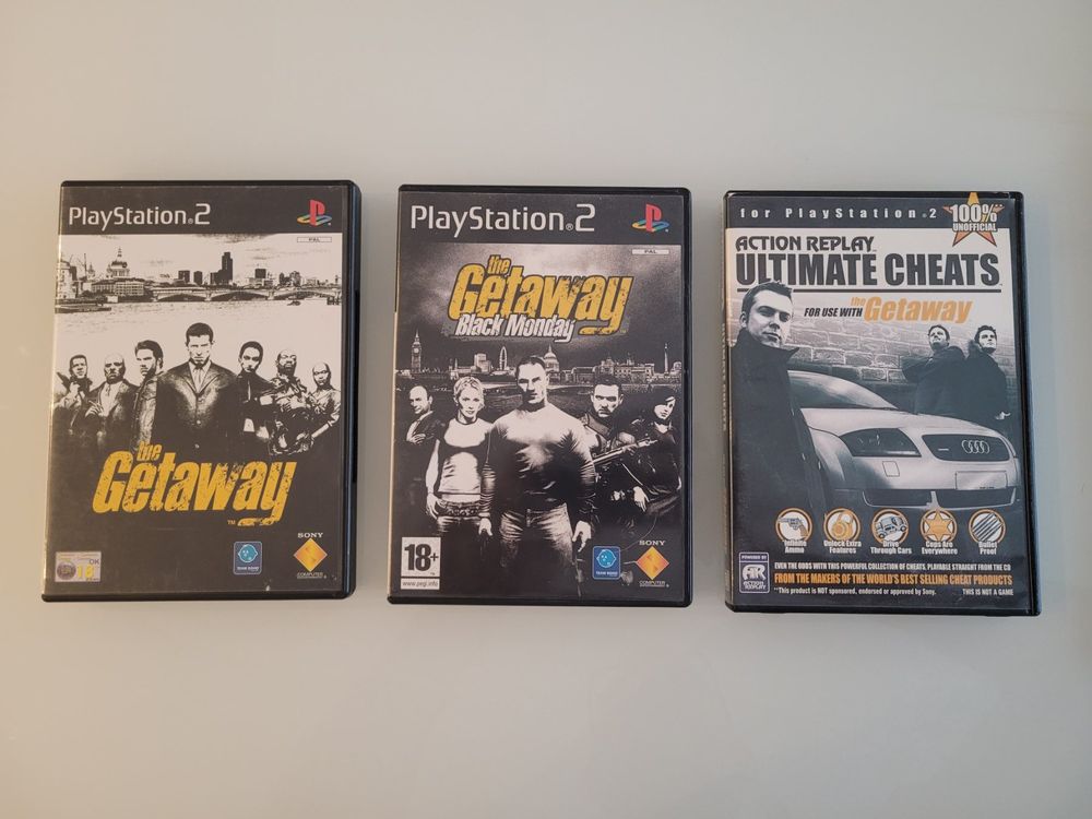 3x The Getaway / Playstation 2 Games (PAL) | Kaufen auf Ricardo
