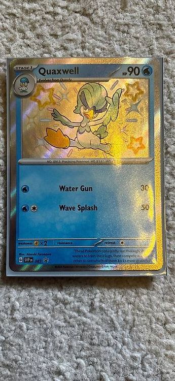 Carte Pokémon Quaxwell shiny | Kaufen auf Ricardo