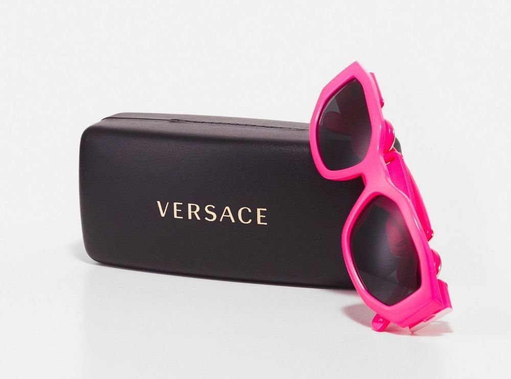 Versace Medusa BIGGIE Sonnenbrille VE4361, fuxia (Neu und ...