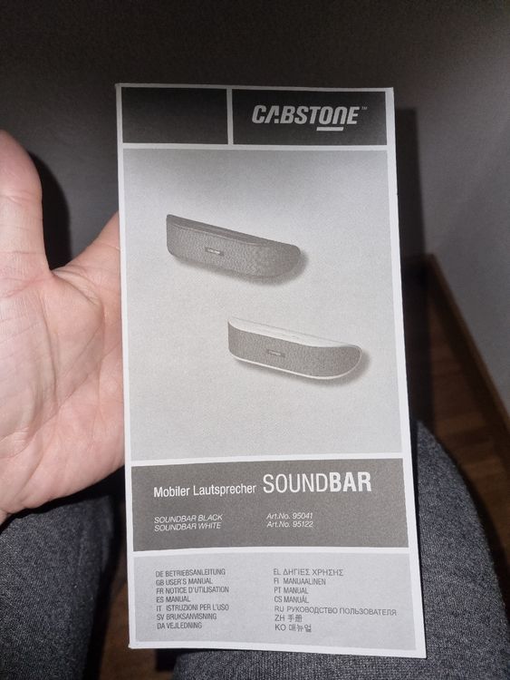 Cabstone mobile Soundbar | Kaufen auf Ricardo