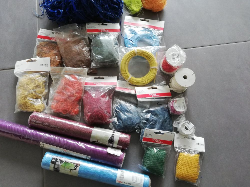 Bastelmaterial viele verschiedene Sachen | Kaufen auf Ricardo