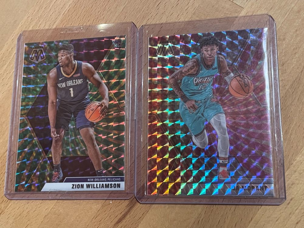 NBA Stickers - Zion Williamson & Ja Morant | Kaufen auf Ricardo