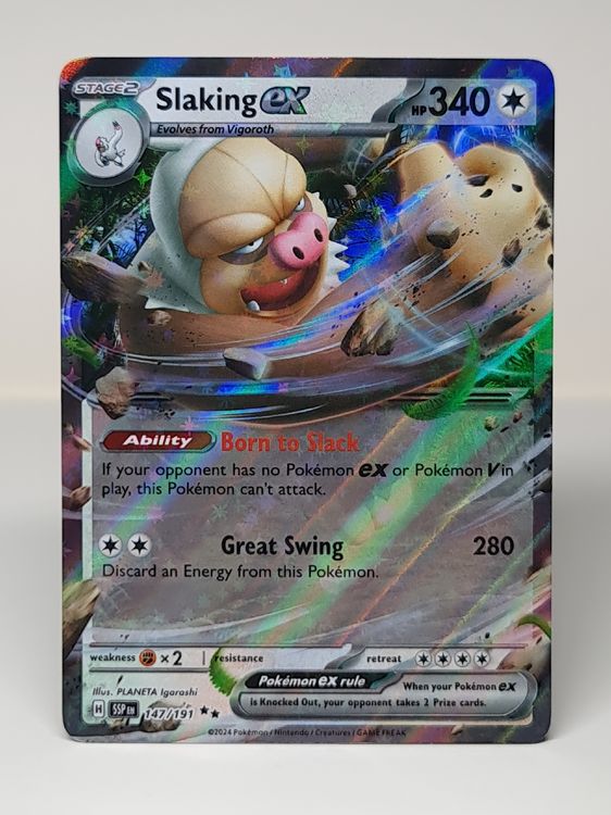Pokémon Slaking ex (SSP 147) en NM/M (Gebraucht) in Chur für CHF 1 ...