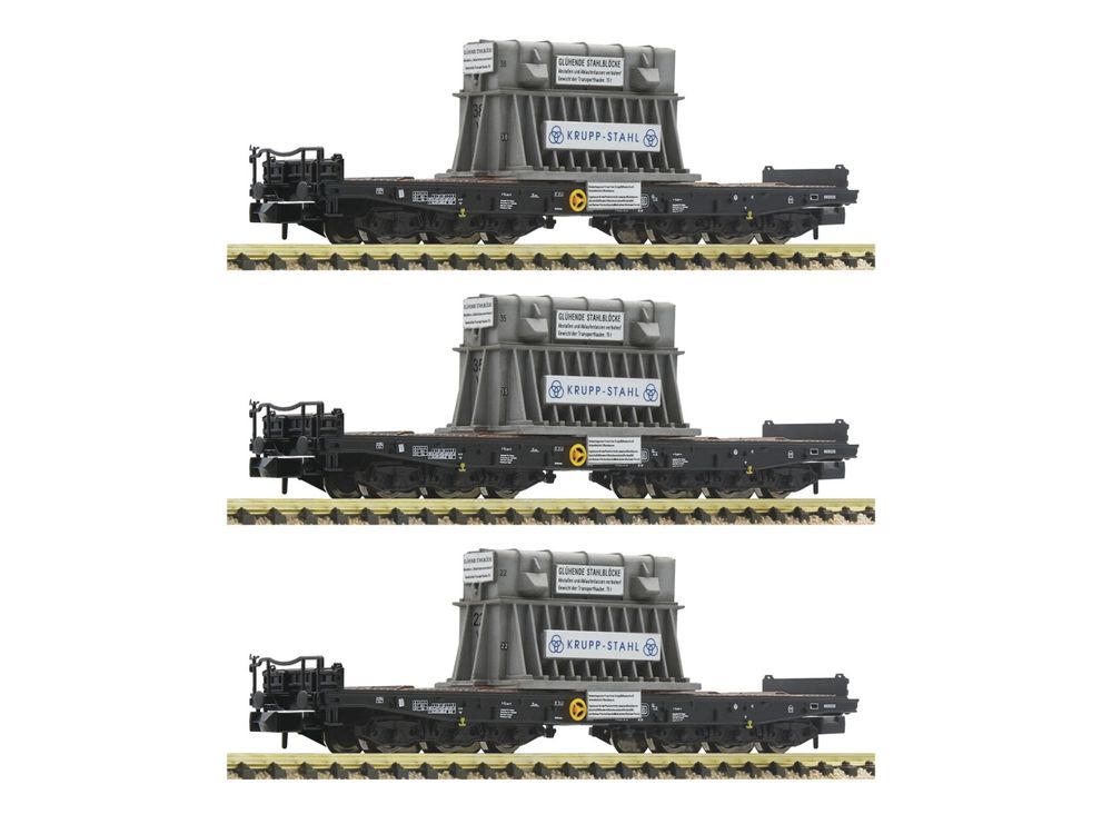 Fleischmann Güterwagen Set Schwerlastwagen DB Ep.IV,(2363) (Neu und ...