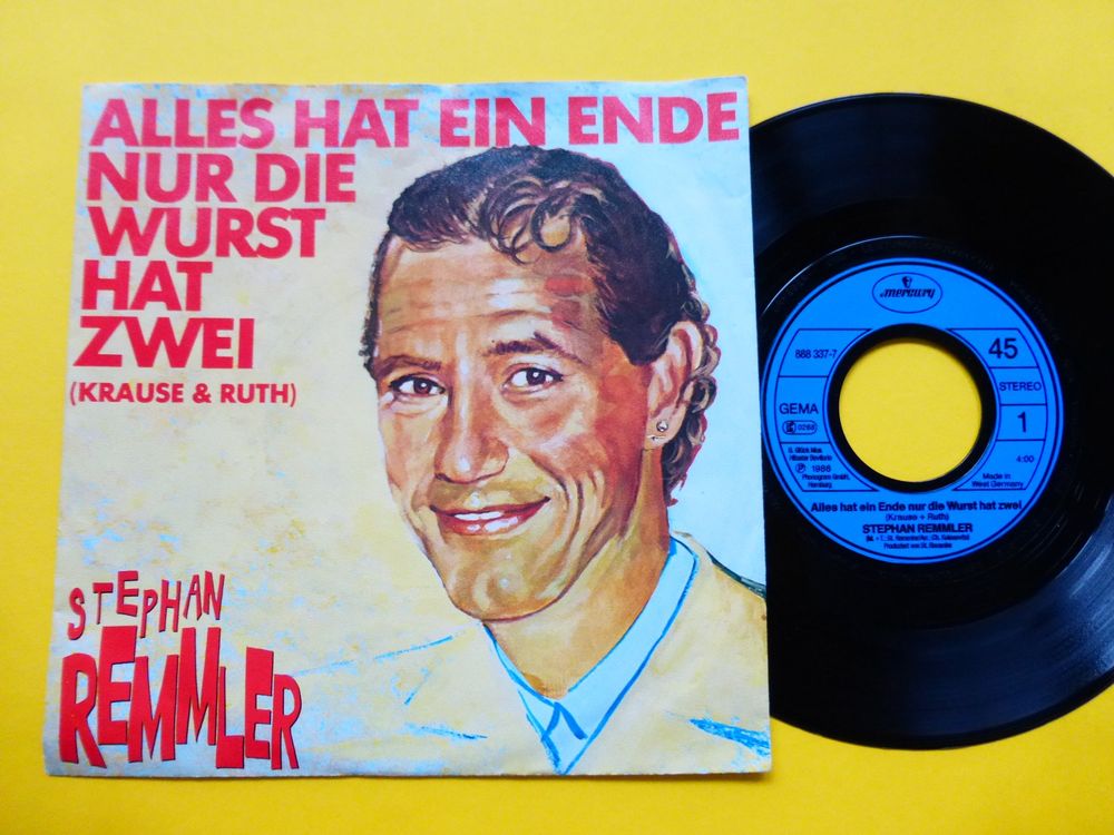 Stephan Remmler – Alles Hat Ein Ende Nur Die Wurst Hat Zwei (Gebraucht ...