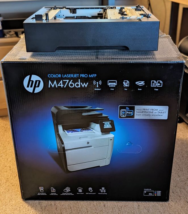 HP Color Laserjet M476dw Multifunktions Laserdrucker (Gebraucht) in ...