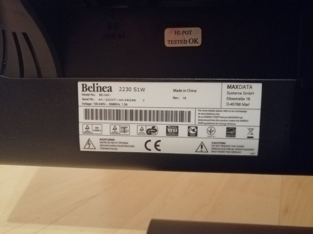 Belinea PC Bildschirm | Kaufen auf Ricardo