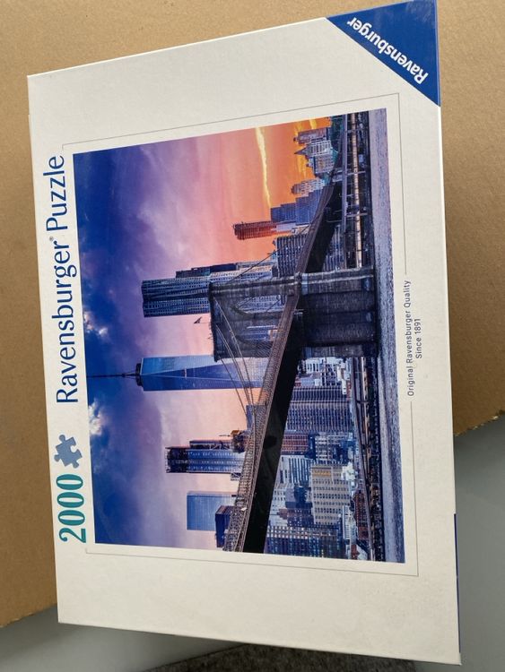 Ravensburger Puzzle NY Skyline 2000teilig (Gebraucht) in Gerlikon für ...